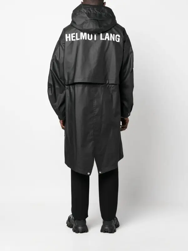 Helmut Lang Logo-print Parka