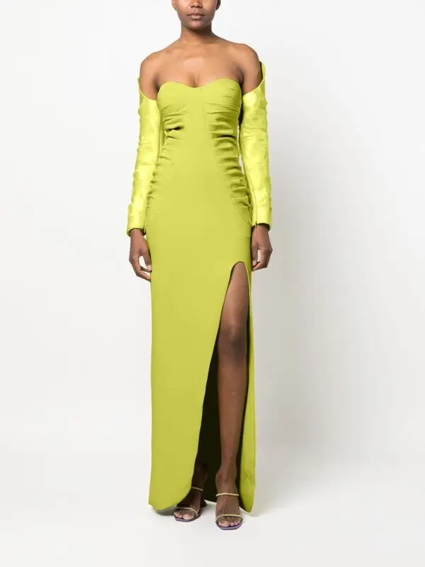 GABY CHARBACHY Off-shoulder Gown