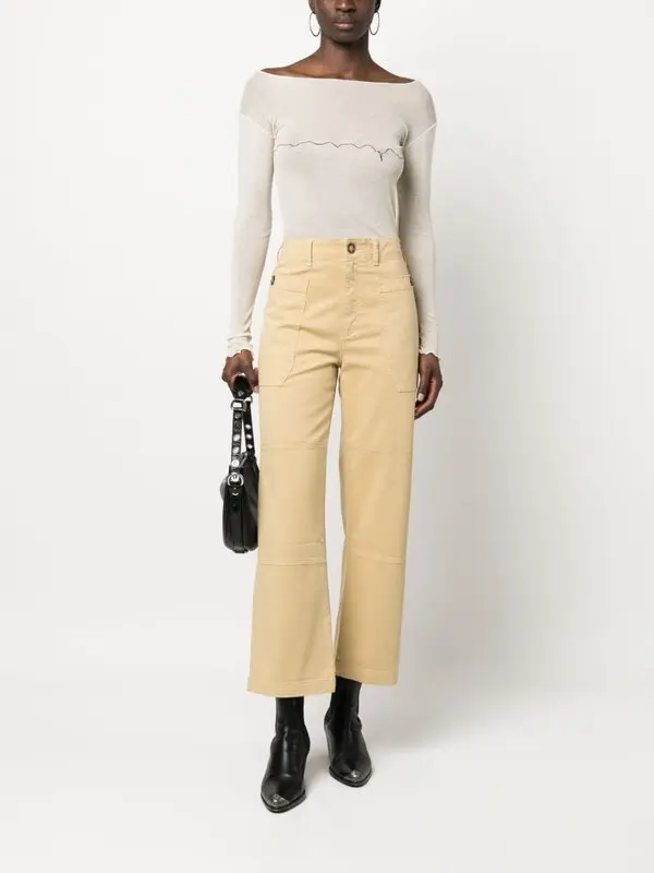 FRAME Straight-leg Utility Trousers