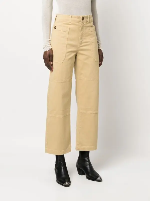 FRAME Straight-leg Utility Trousers