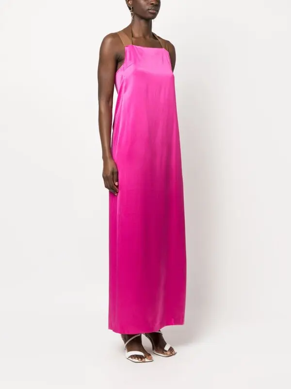 ALYSI Satin Long Dress