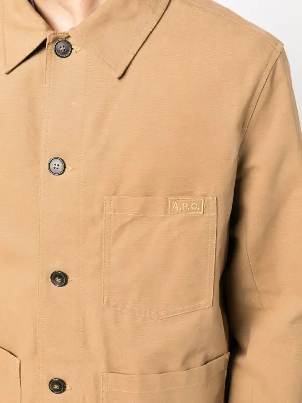 A.p.c. Cotton Shirt Jacket