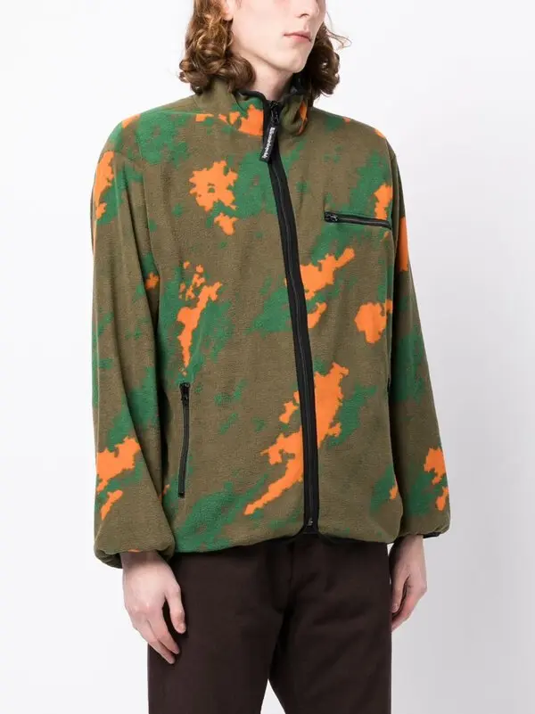 BILLIONAIRE BOYS CLUB Camouflage-pattern Reversible Jacket - Green