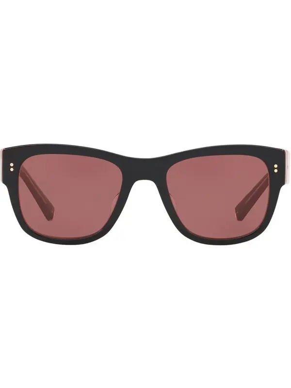 Dolce & Gabbana Domenico D-Frame Sunglasses - Red | Editorialist display picture 1