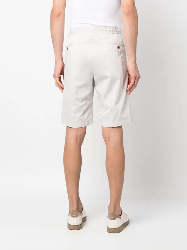 Corneliani Drawstring Waist Chino Shorts