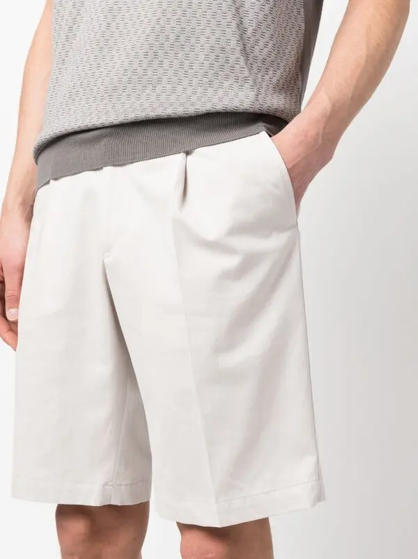 Corneliani Drawstring Waist Chino Shorts