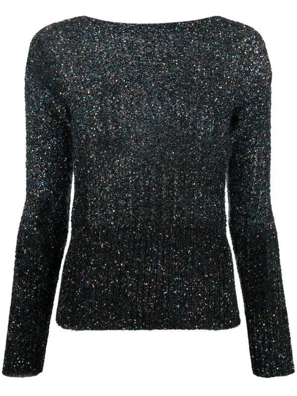 MAISON MARGIELA Sequin-embellished Jumper - Blue