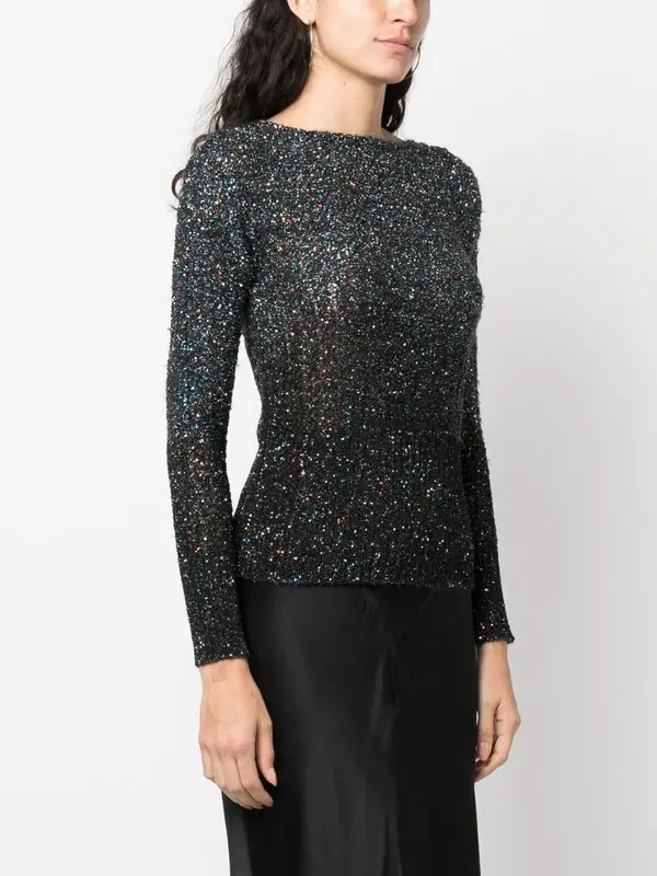 MAISON MARGIELA Sequin-embellished Jumper - Blue