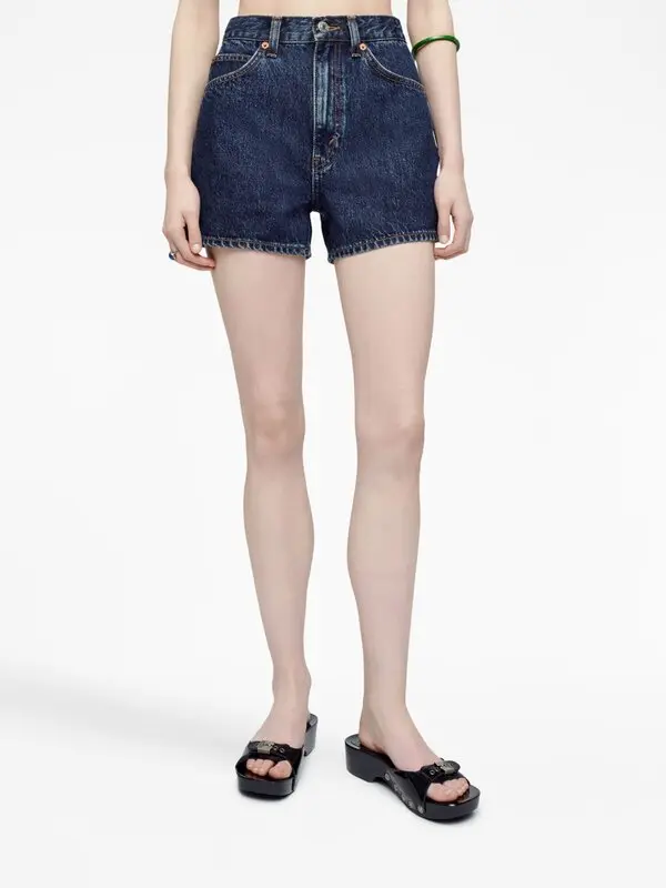 RE/DONE Mid-rise Denim Shorts