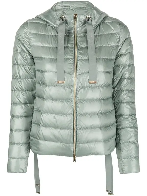 Herno Hooded Puffer Jacket - Green