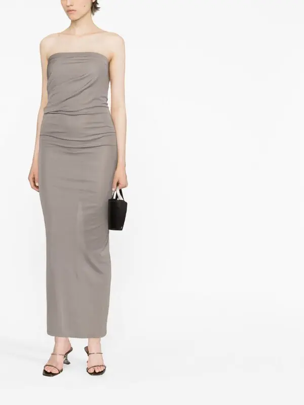 Christopher Esber Strapless Ruched Dress