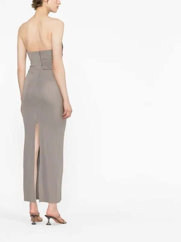 Christopher Esber Strapless Ruched Dress