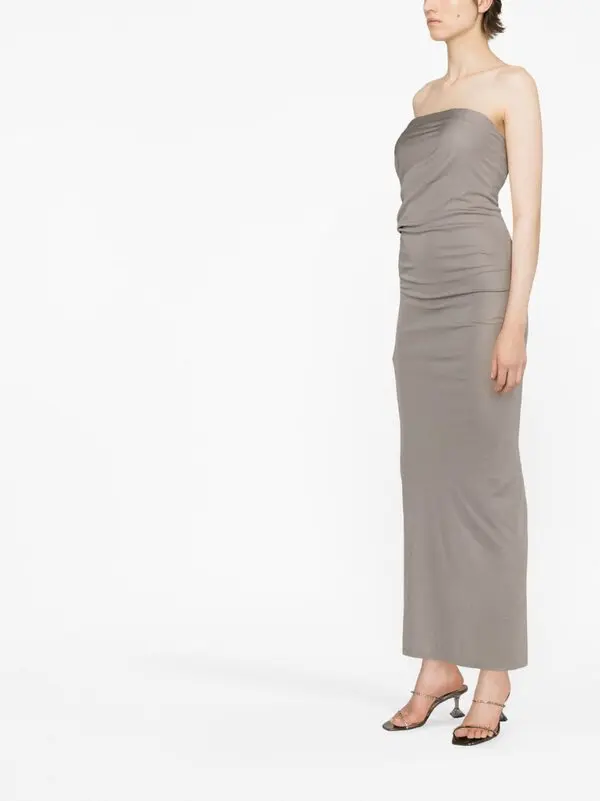 Christopher Esber Strapless Ruched Dress