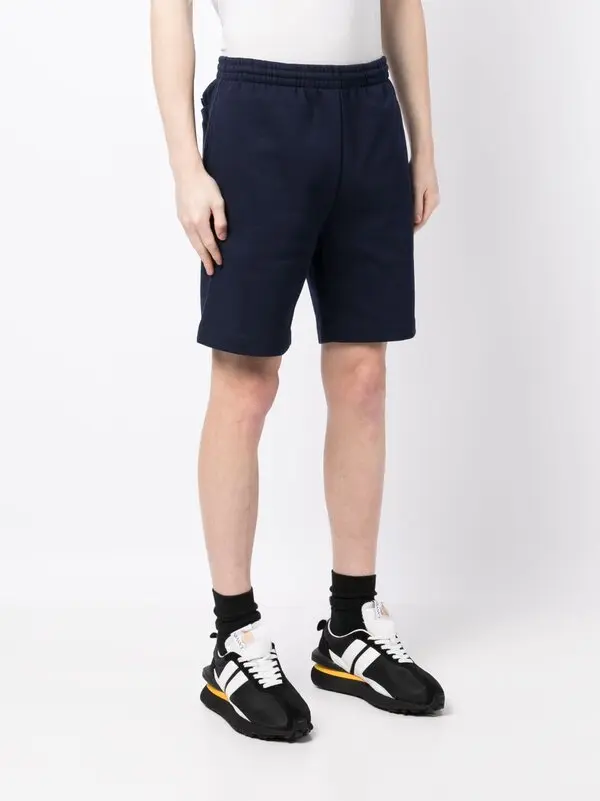 Lacoste Logo-patch Track Shorts - Blue