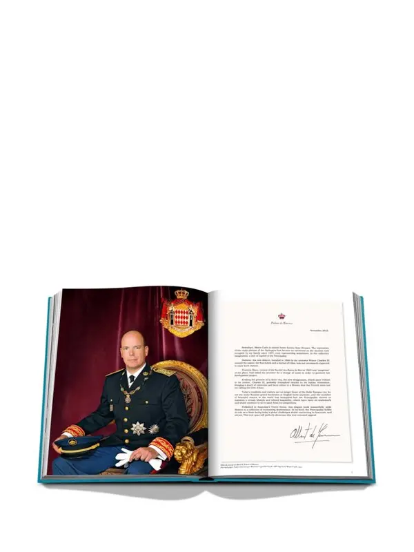 Assouline Monte Carlo Ségolène Cazenave Manara Book - Blue
