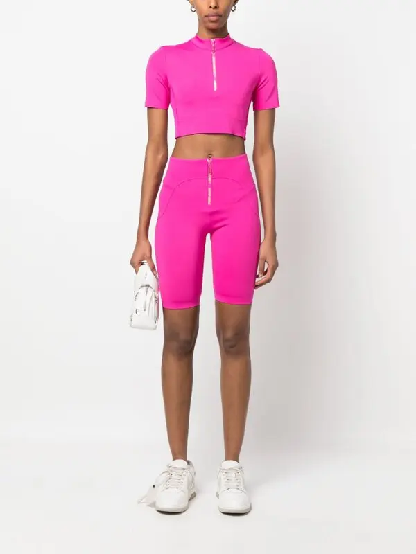 Off-White Logo Zip Cycling Shorts