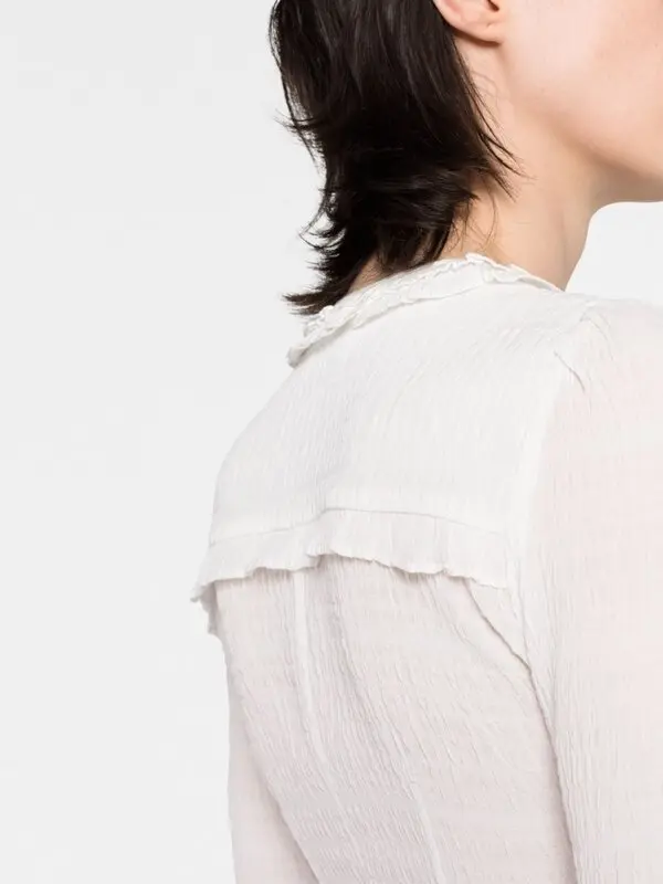 Isabel Marant Georgia Ruffled Blouse