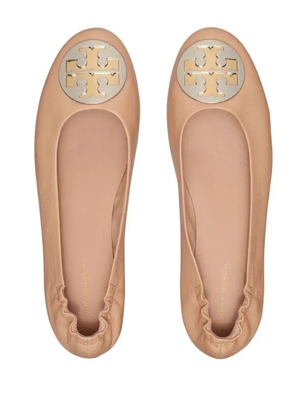 Tory Burch Claire Ballerina Shoes - Neutrals