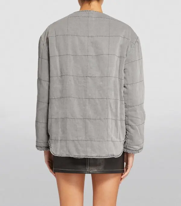 ALLSAINTS Denim Clark Padded Jacket