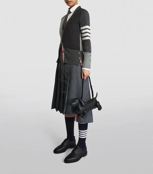 Thom Browne Cashmere 4-bar Cardigan