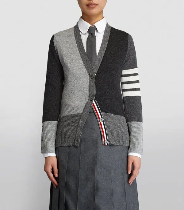 Thom Browne Cashmere 4-bar Cardigan