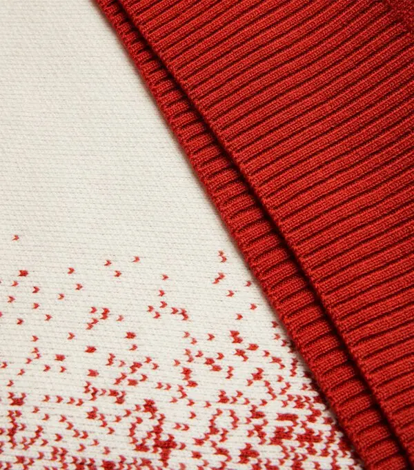 A-COLD-WALL* Wool-blend Graphic Print Sweater