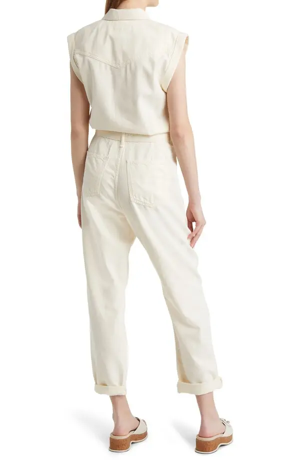 Rag & Bone Anna Featherweight Tie Waist Jumpsuit