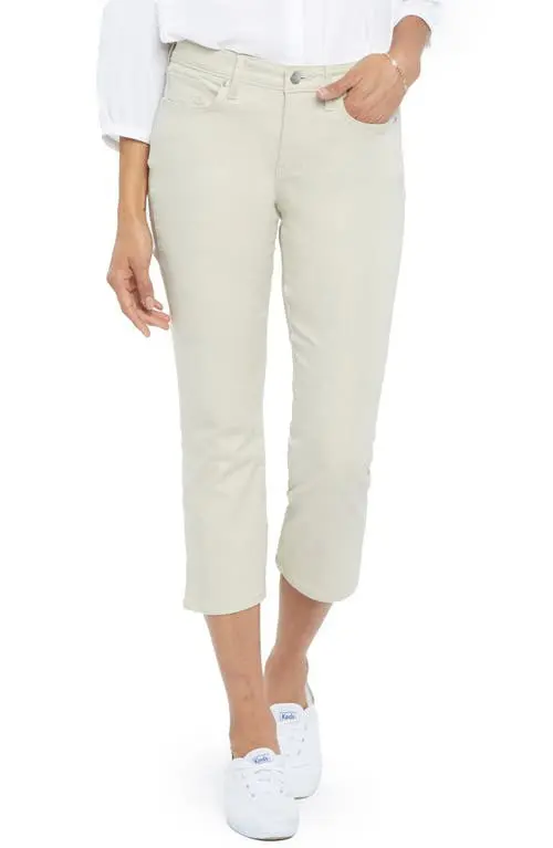NYDJ Chloe Side Slit Crop Jeans - Feather