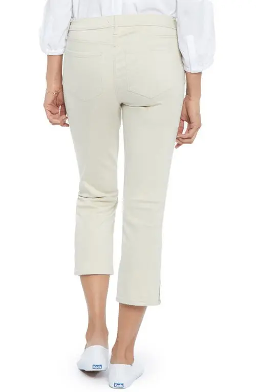 NYDJ Chloe Side Slit Crop Jeans - Feather