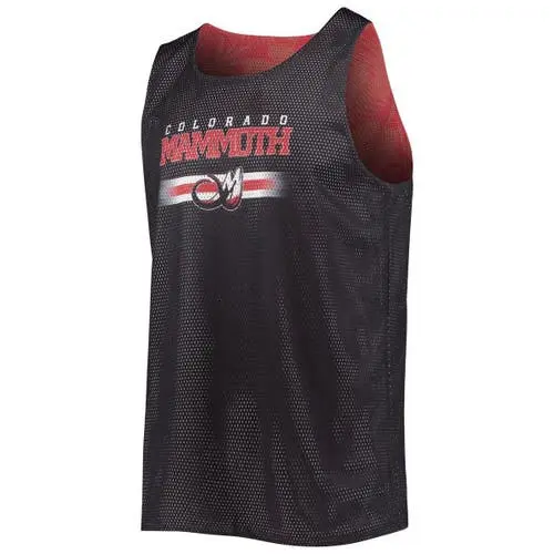 FOCO Black Colorado Mammoth Reversible Mesh Tank Top