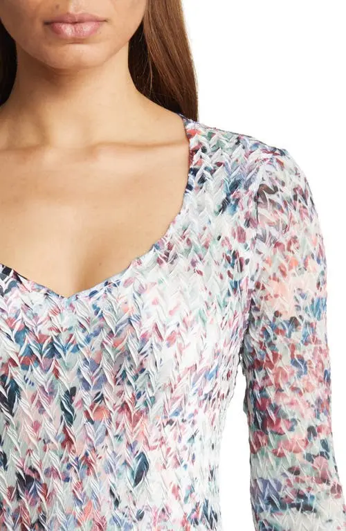 Komarov Charmeuse & Chiffon High-low Dress