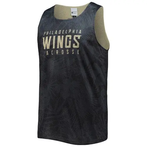 FOCO Gold Philadelphia Wings Reversible Mesh Tank Top