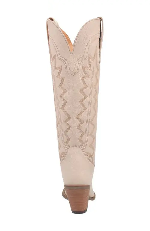 DINGO Knee High Western Boot - Sand