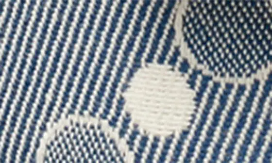 Tory Burch Denim and White Patterned Belt Tory Burch 1 main image 3