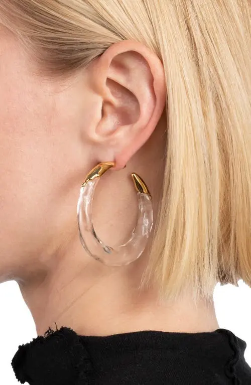 Alexis Bittar Lucite® Molten Hoop Earrings