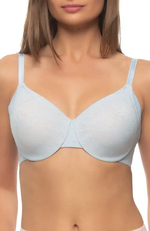 Felina Jessamine Underwire Minimizer Bra - Skyway