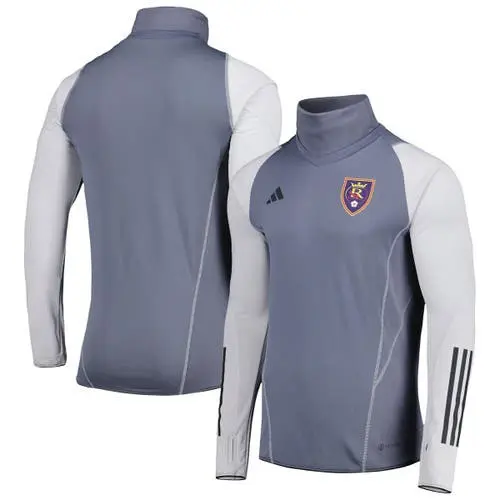 Adidas Real Salt Lake Warm Raglan Cold.rdy Top - Gray