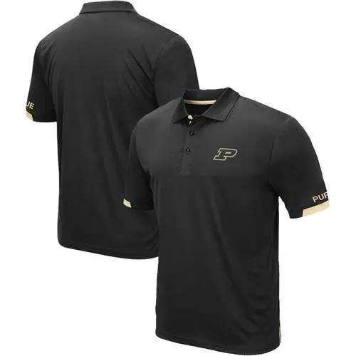 COLOSSEUM Purdue Boilermakers Big & Tall Santry Polo