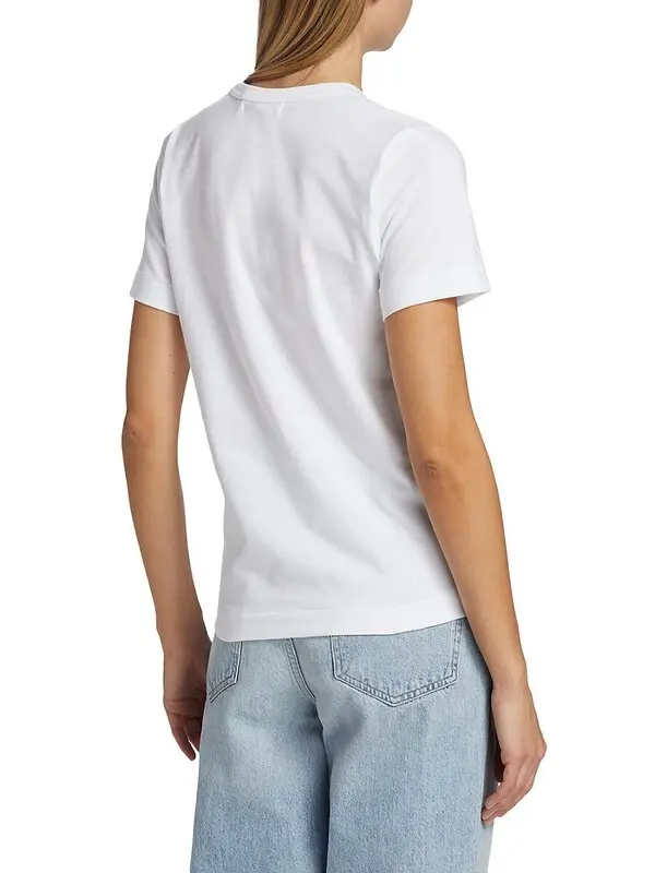 Play Comme Des Garcon Eye Heart Cotton T-shirt