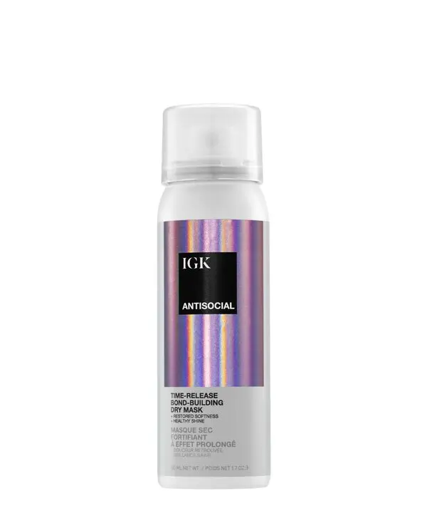 IGK Antisocial Overnight Bond-building Dry Hair Mask - No Color