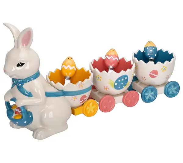 TEMP-TATIONS 8-pc Bunny Train Appetizer Set