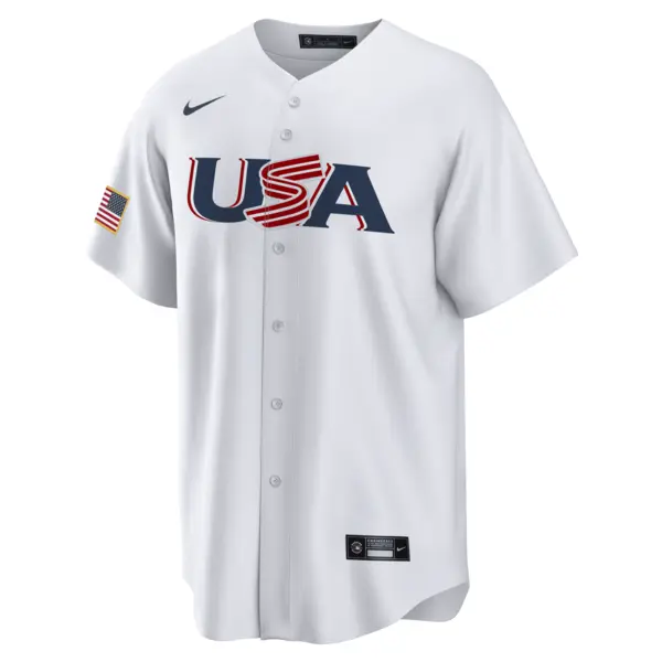 Nike Usa Baseball 2023 World Baseball Classic Replica Baseball Jersey