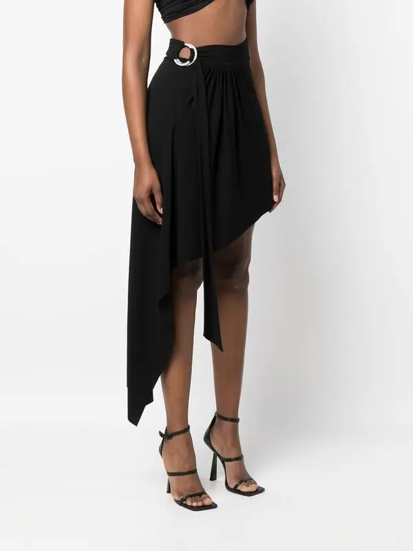 Alexandre Vauthier Ring-detail Belted Skirt
