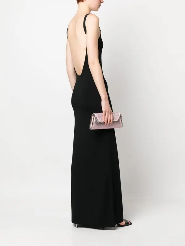 Stella McCartney Falabella Crystal-embellished Clutch Bag