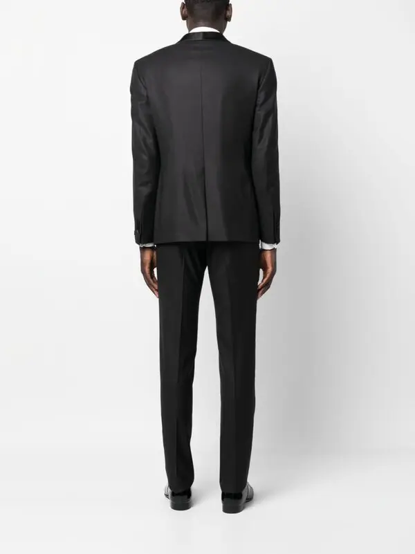 Tagliatore Single-breasted Three-piece Suit - Black