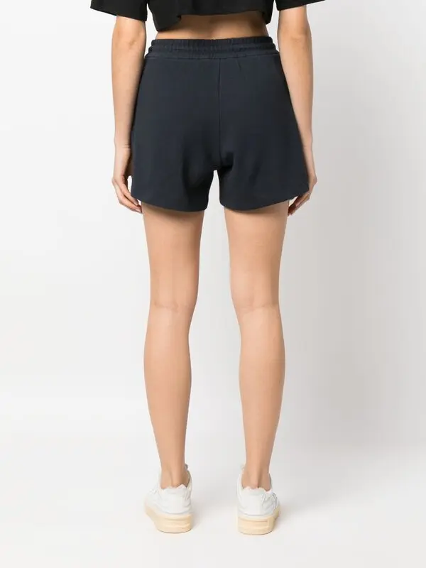 Moncler Drawstring Cotton Shorts - Blue