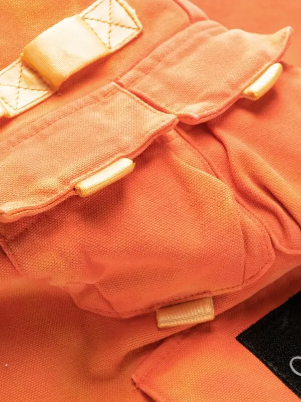 Off-White Cargo Trousers - Orange