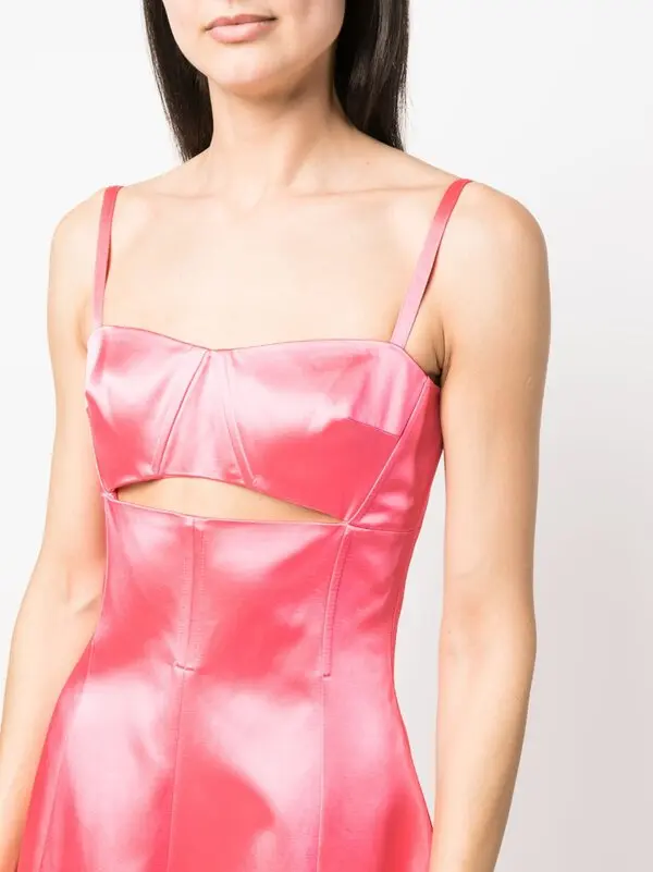 PATOU Cut-out Mini Dress - Pink