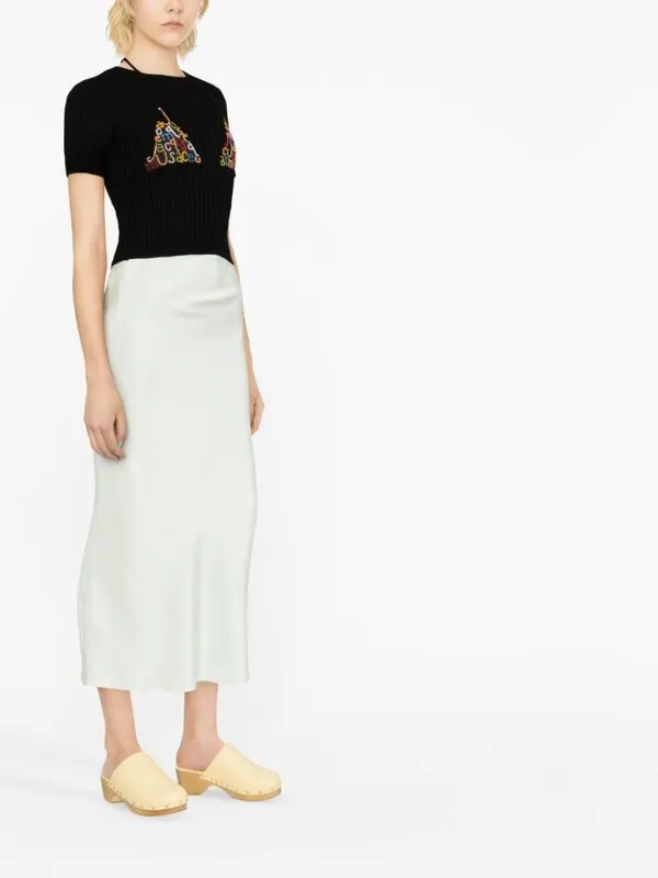 Jacquemus La Maille Bikini Cropped Top - Black