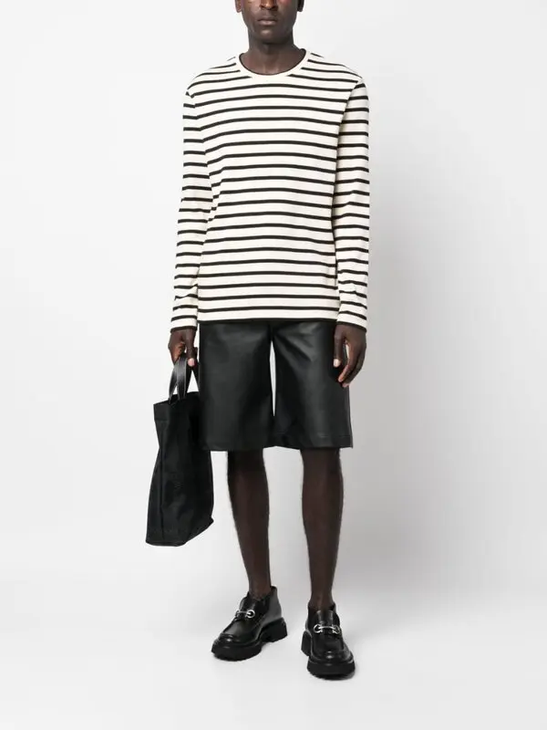 JIL SANDER Long-sleeve Striped Sweatshirt